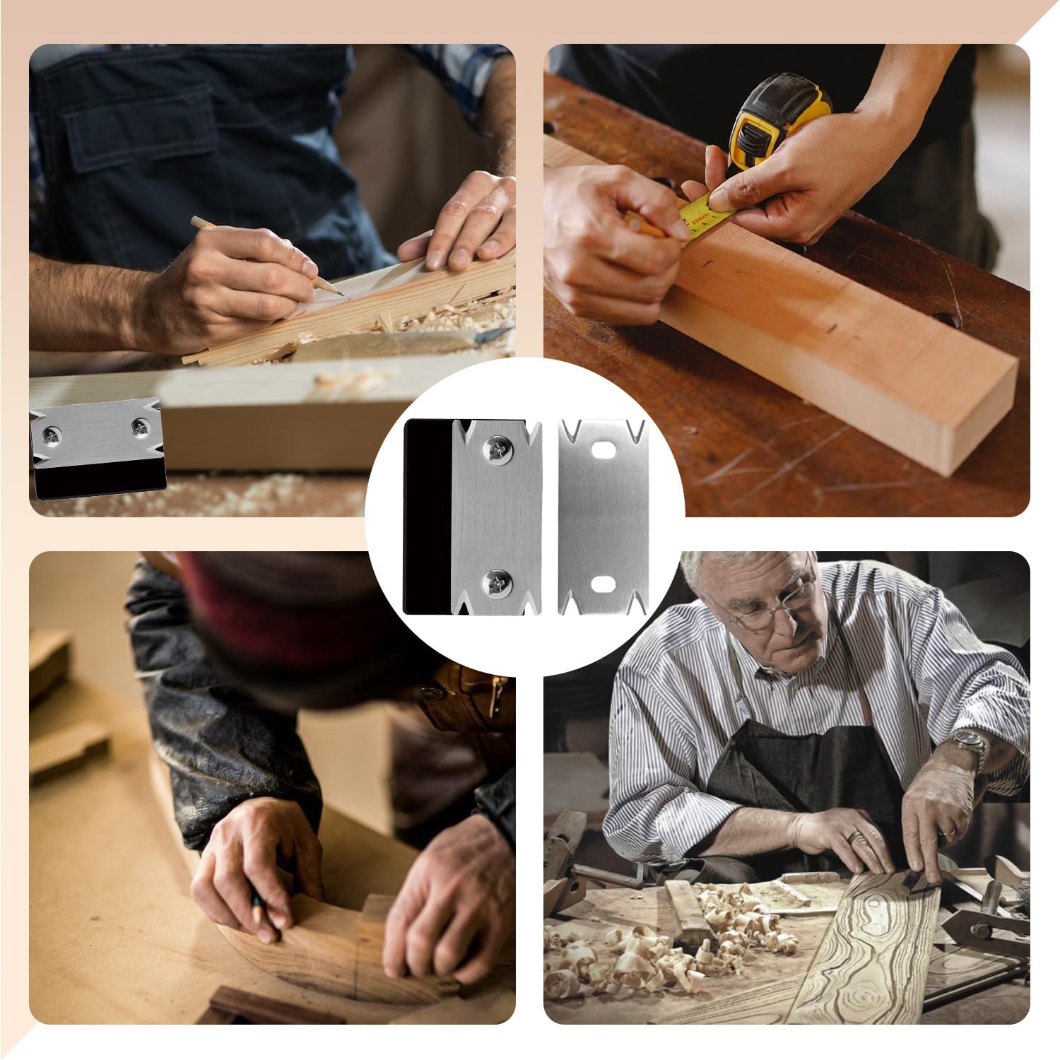 Wood Edge Trimmer, Woodworking Edge Trimmer Blade, Portable Manual Edge ...