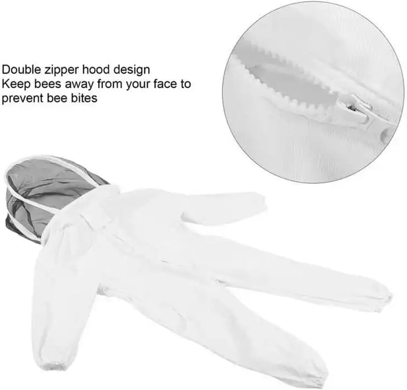 Beekeeping Clothing Kids Bee Suit, One-Piece Anti-Bee Suit with Veil ...