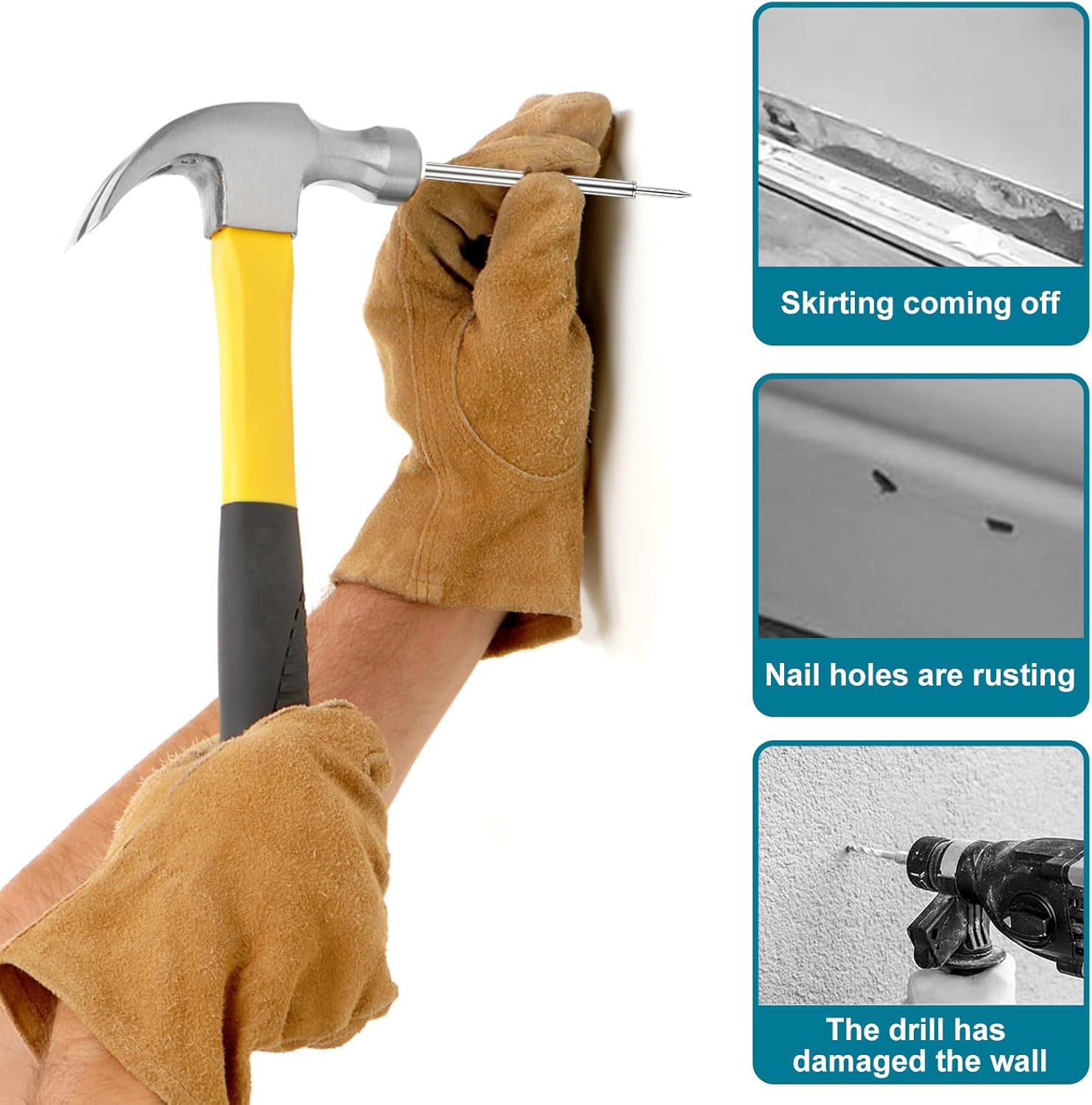 Clou à Double Tête, Clous Acier Galvanisé, Fil de Plinthe à Double Tête ...