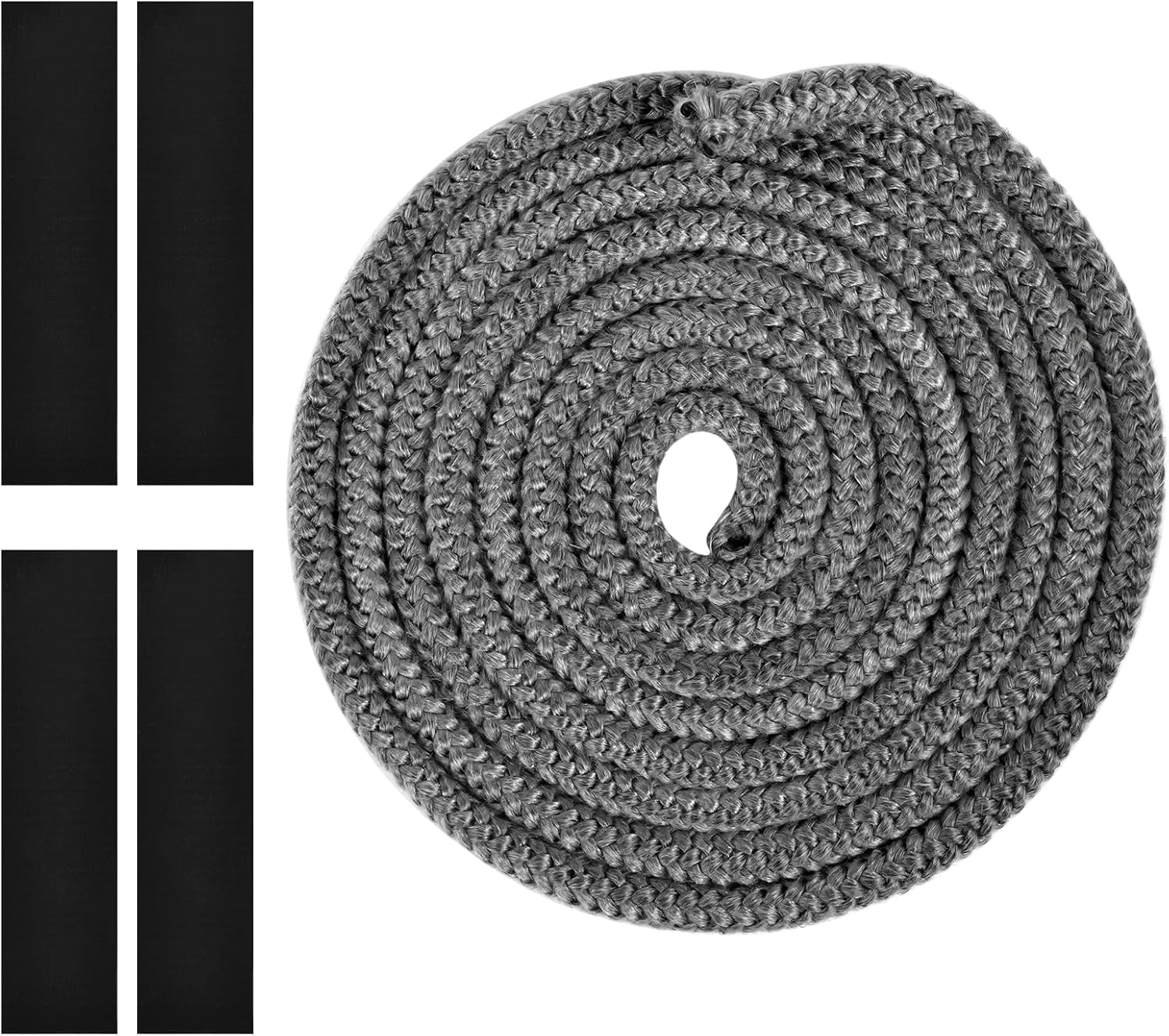 Joint Tressé pour Insert et Poêle, 12mm x 2,5m Joint en Fibre de Verre ...