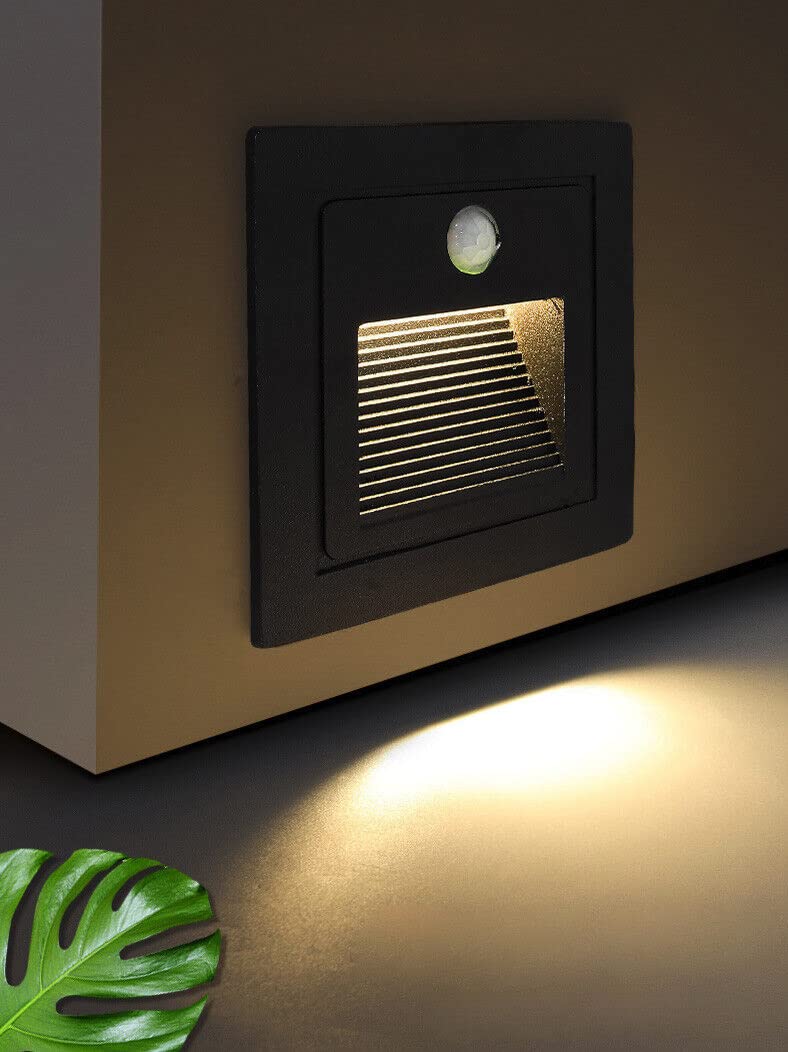 3W LED IP65 Waterproof Grade Outdoor/Indoor Concealed Motion Sensor LED ...