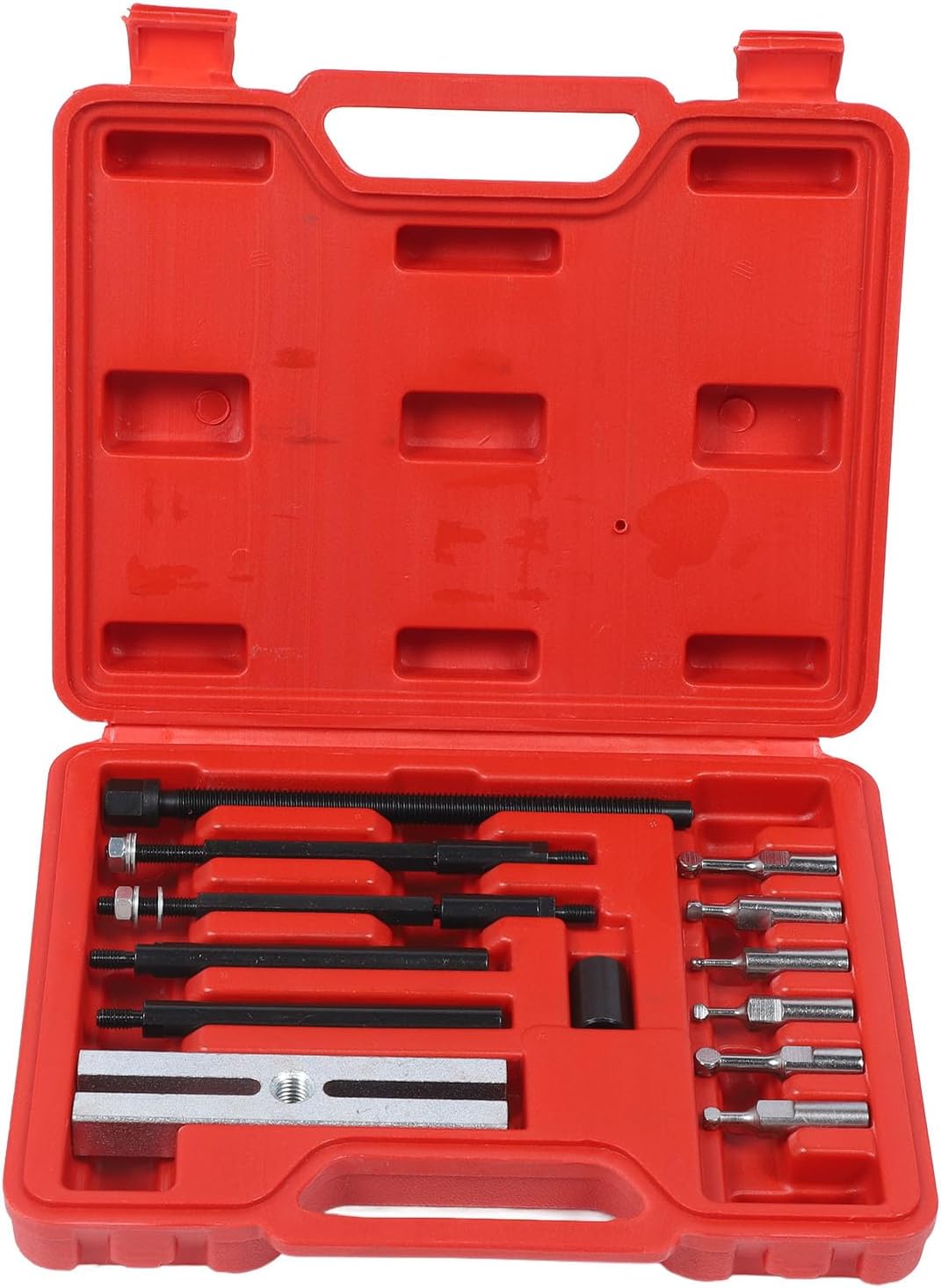 Integrated 13-piece bearing removal kit, wheel bearing mechanic's tool ...