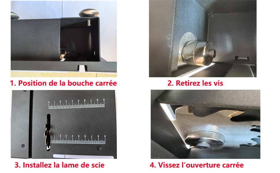 Mini scie sur table 100 W Vitesse 6000 tr/min Profondeur de coupe 16 mm ...