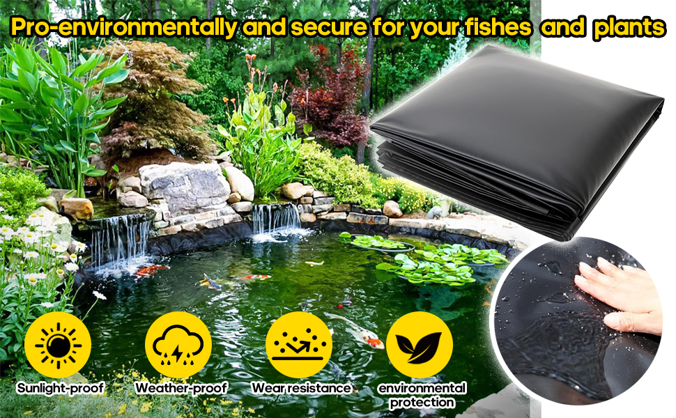 LaBlanc - Revêtement d'étang à poissons,Piscine, revêtement de bassin ...