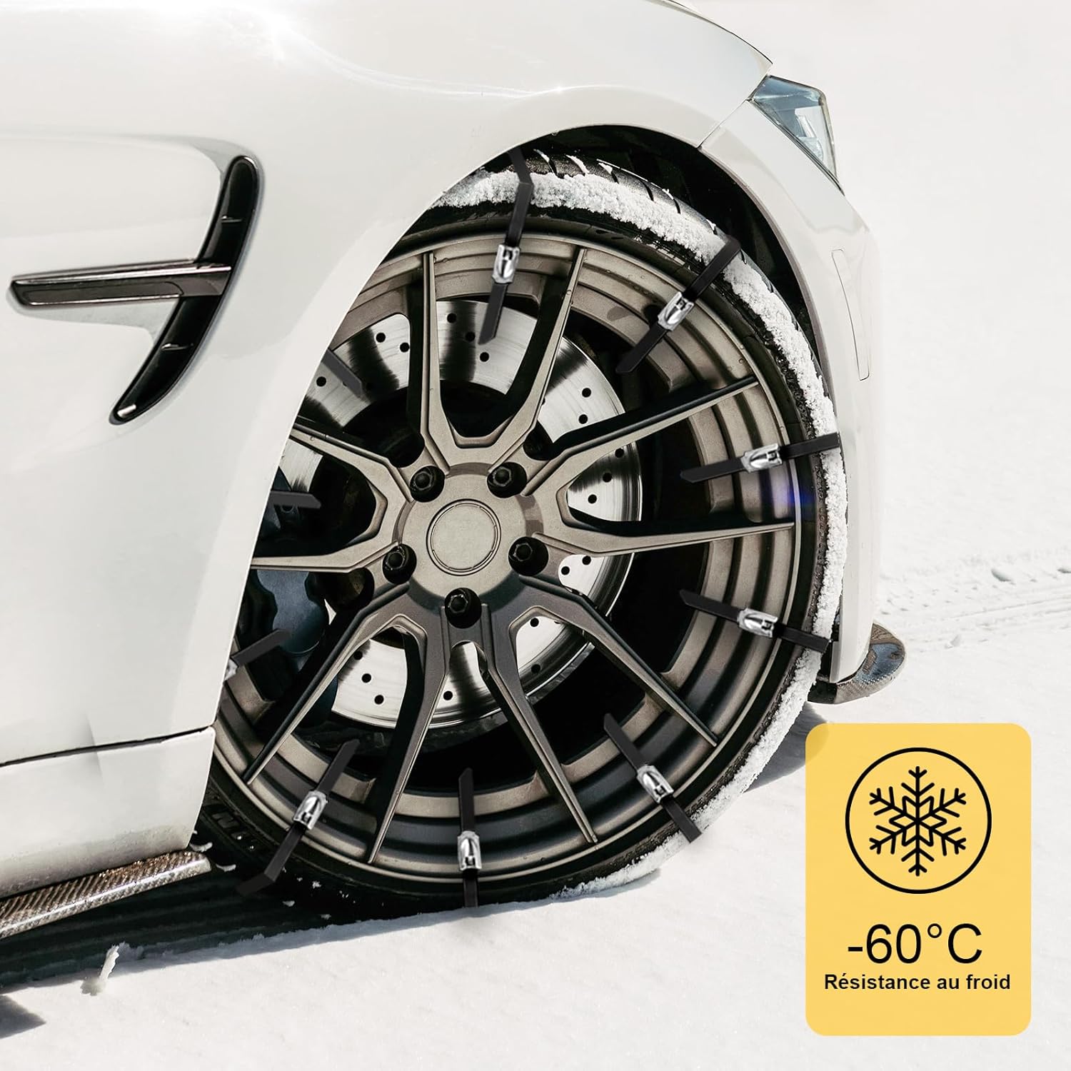 100pcs Metal Cable Ties 500 7.9mm, Silver Stainless Steel Cable Ties ...