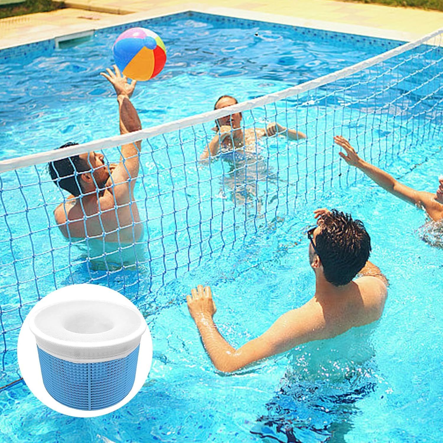 Vtizikl 15 pcs Chaussette Skimmer Piscine,Chaussette Skimmer ...