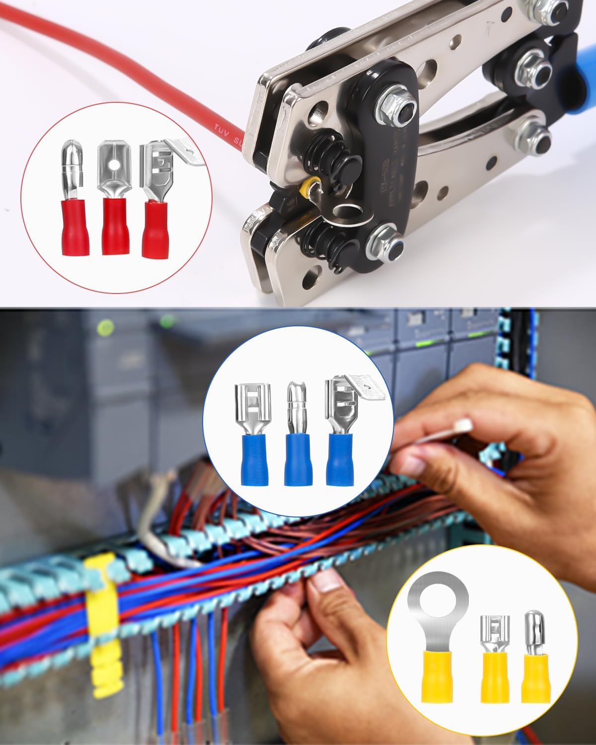 Cosses Electriques 480 Pièces, Cosses Electriques pour Voiture, Cosse à ...