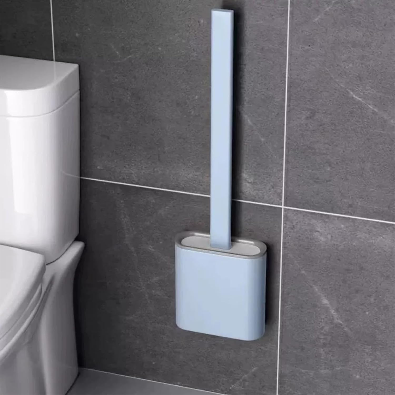 Brosse WC Silicone. Brosse Toilettes WC Suspendu en Silicone. Ensemble ...