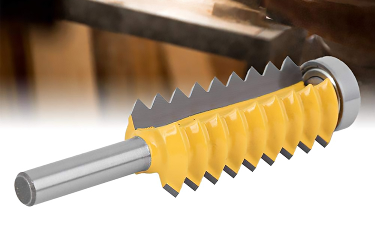 8 mm Shank panneau surélevé V Bits joint entures Colle Fraise for bois ...