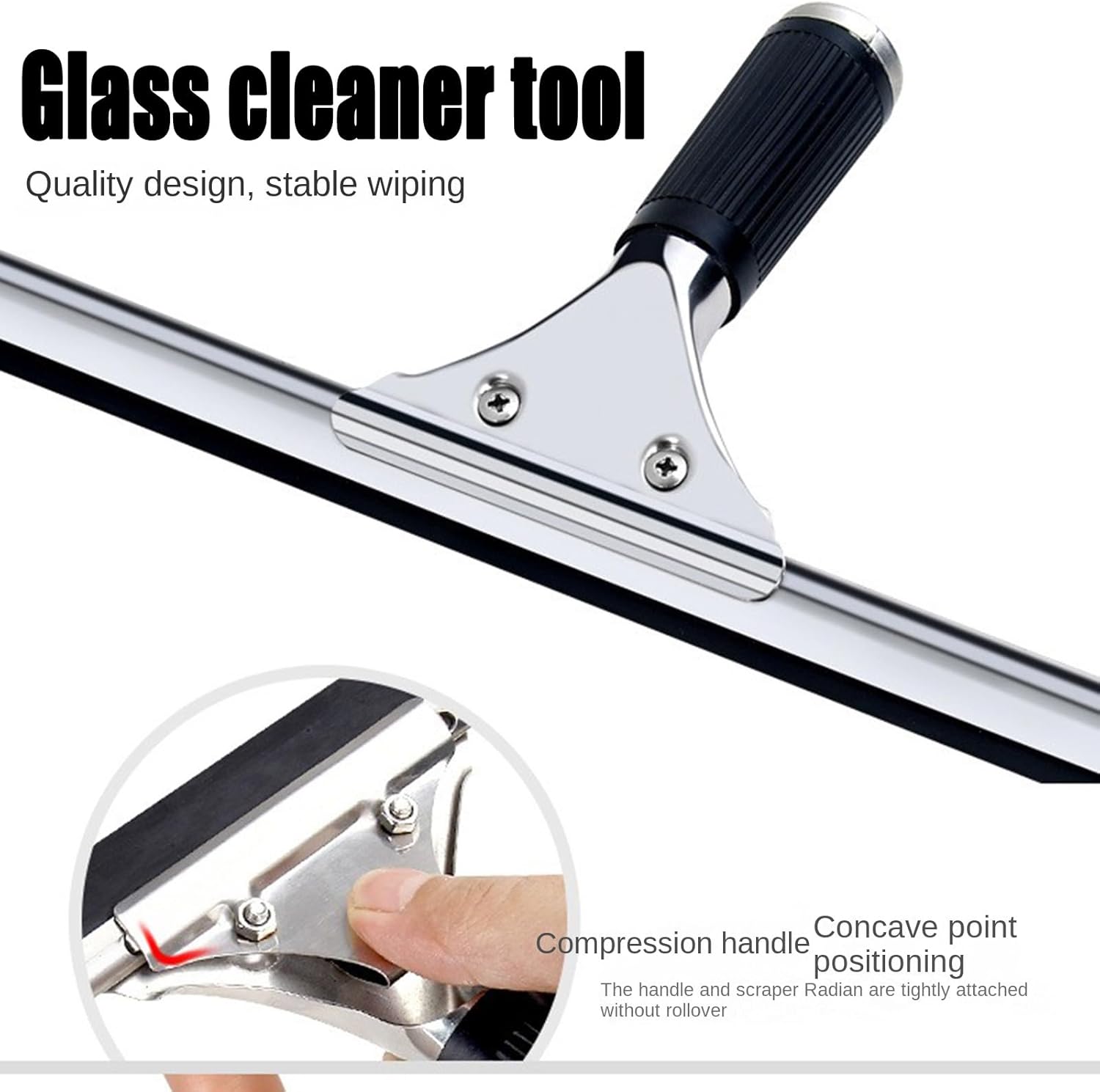 Raclette De Douche Vitre Raclette l'eau De ménage en Acier Inoxydable ...