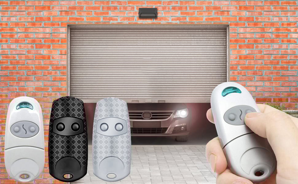 4pcs Télécommandes universelles TOP432NA - Motorisation porte de garage ...
