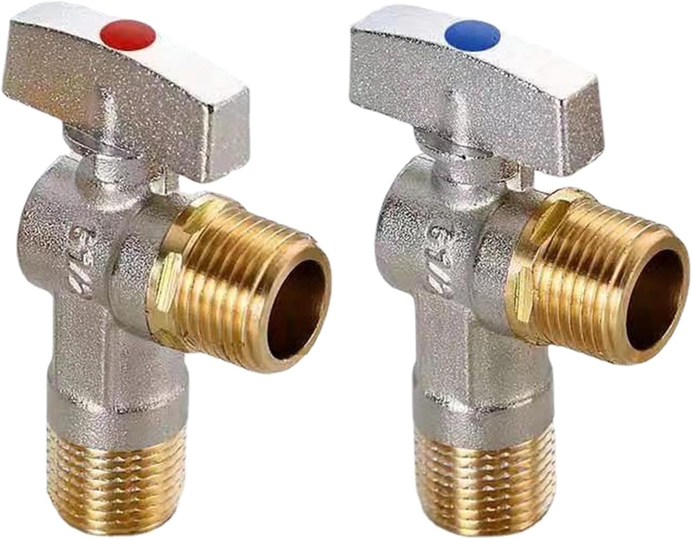 Laiton débit Angle valeur plomberie raccord Triangle vanne eau vanne ...