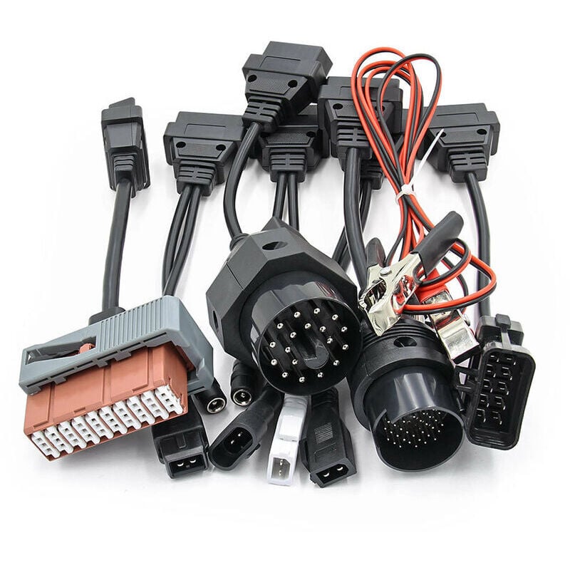 Ulisem Cable de diagnostic de voiture 8 en 1 Autocom multiprog Cables ...