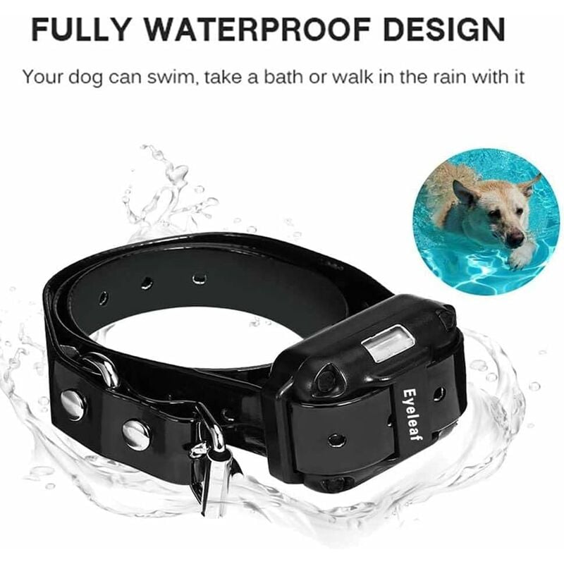 Dog Training Collar Harness and Leash Rechargeable Dog Training Collar Remote Control Collar 800 Yards Electric Dog Training Collar Yellow