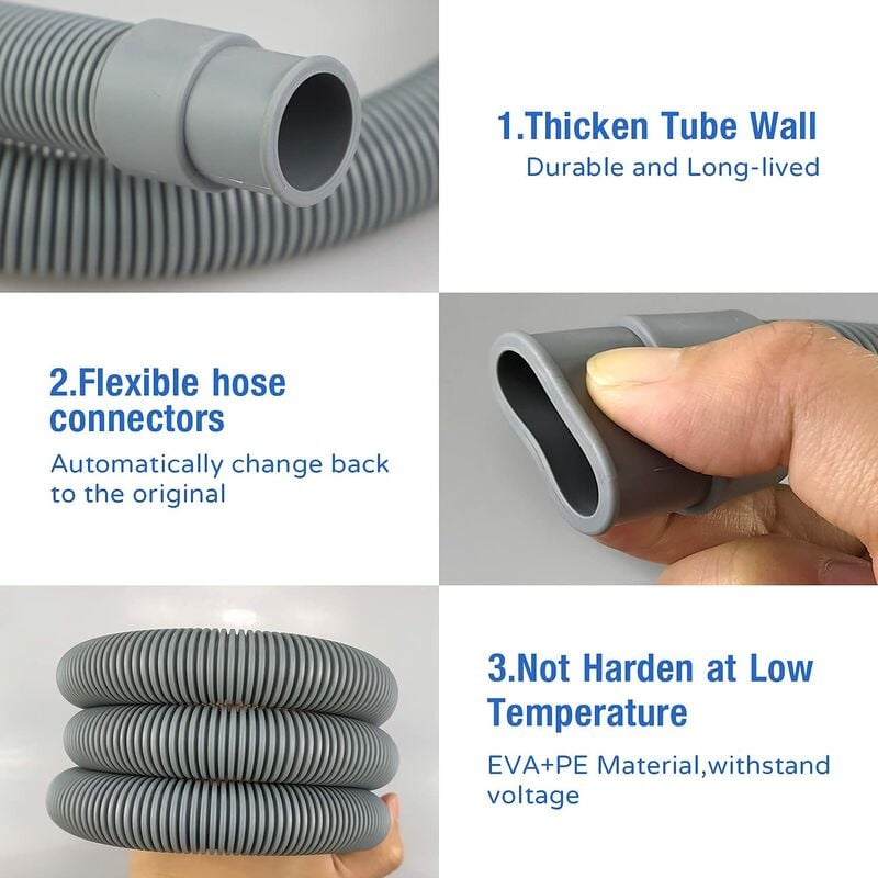Washing Machine Drain Hose, Universal Drain Hose, PVE Material ...