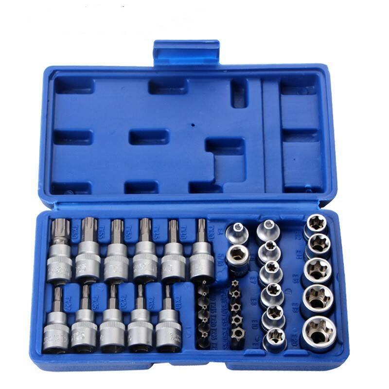 34-teiliges Torx-Bit-Set, Torx-Sternbit T10-T55, Torx-Sternbit, Torx ...