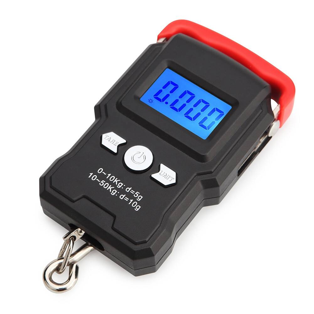 Fishing Scale, 50kg Hanging Luggage Scale, Electronic Fishing Scale ...