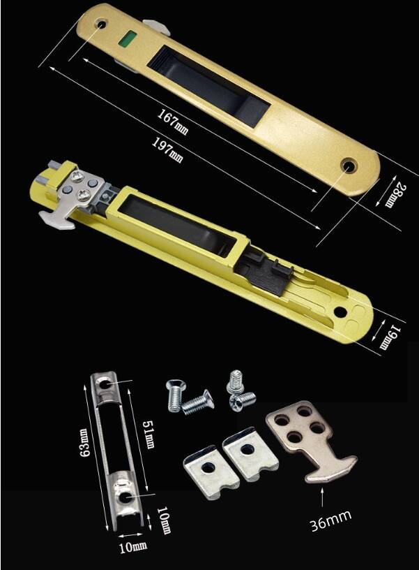 Stainless Steel Single Sided Lock Catch Sliding Door Window Hook Knob ...