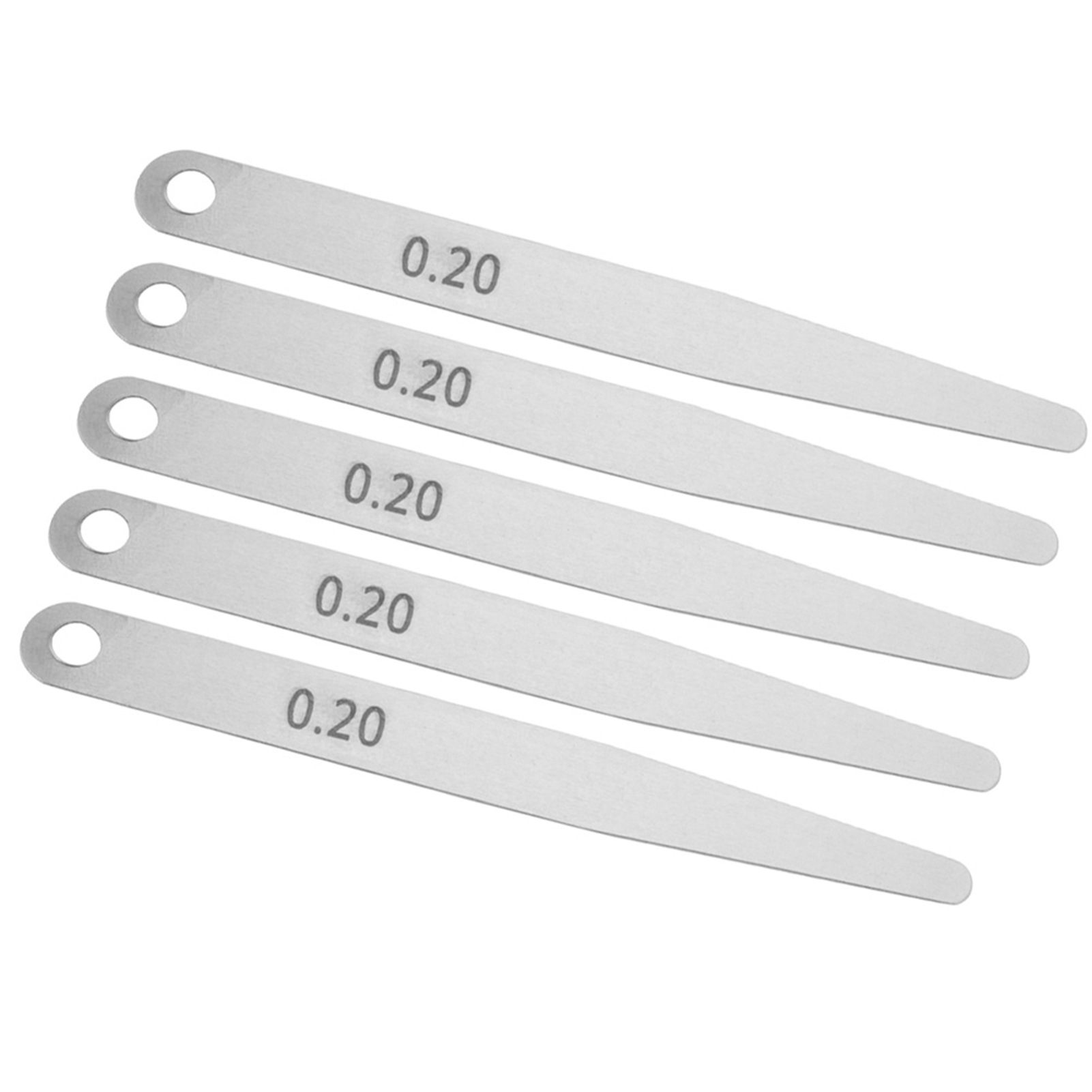 calibres de espesores de acero inoxidable de 0,2/0,3 pulgadas, regla ...