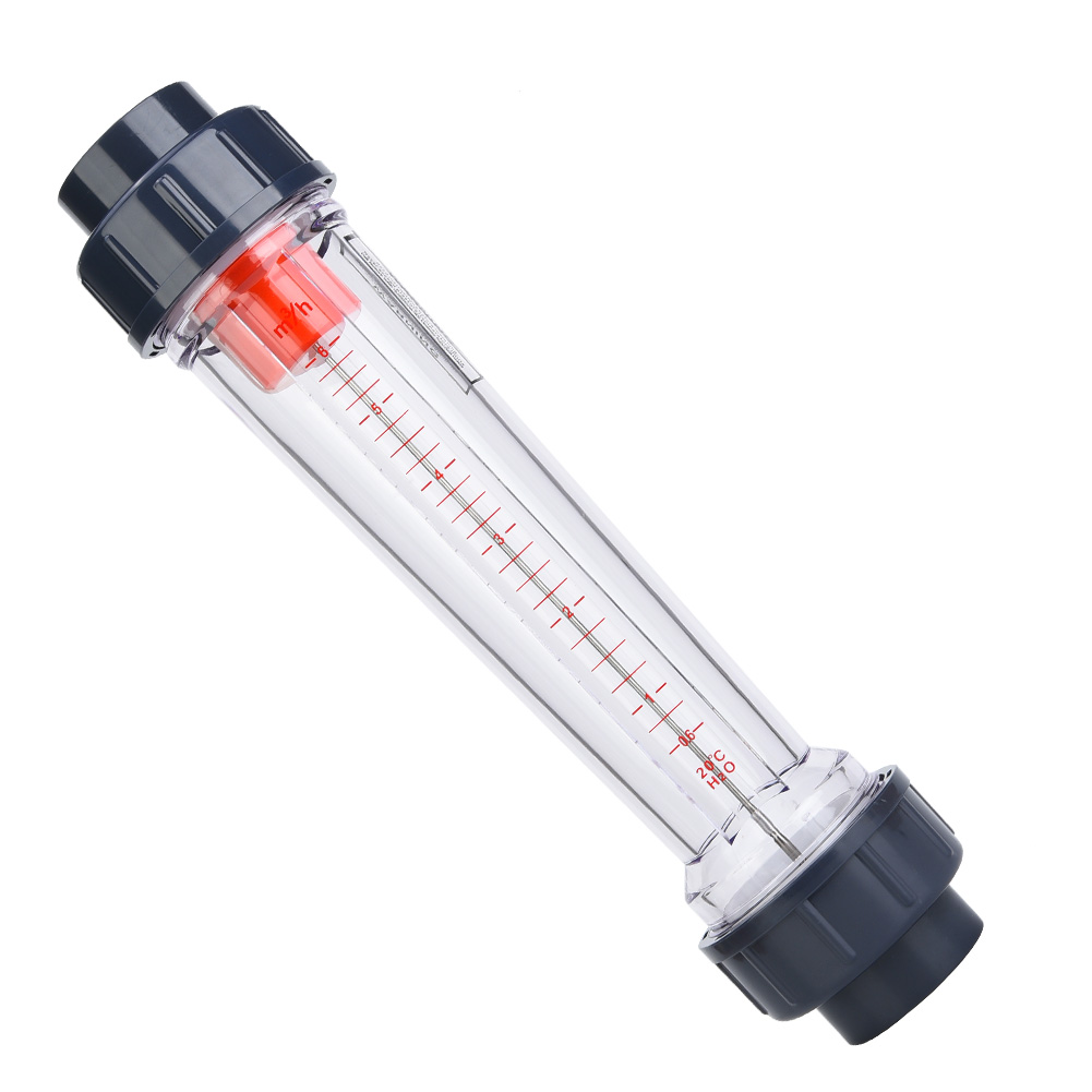 LZS-40 (D) 0.6-6m³/H ABS Débitmètre de tuyau en plastique de haute ...