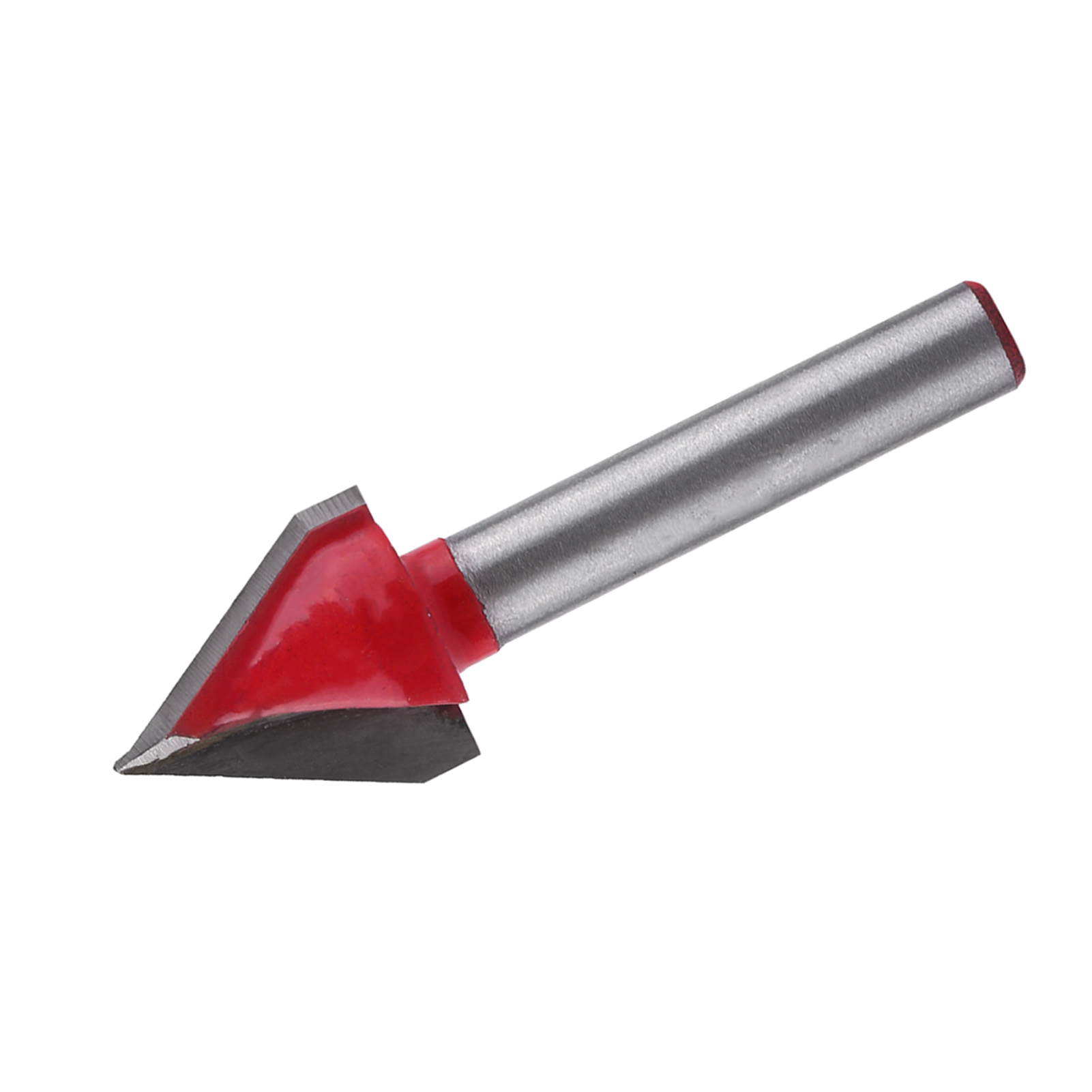 Fraise à rainurer en V avec tige de 6 mm - Diamètre de 16 mm - Pour ...