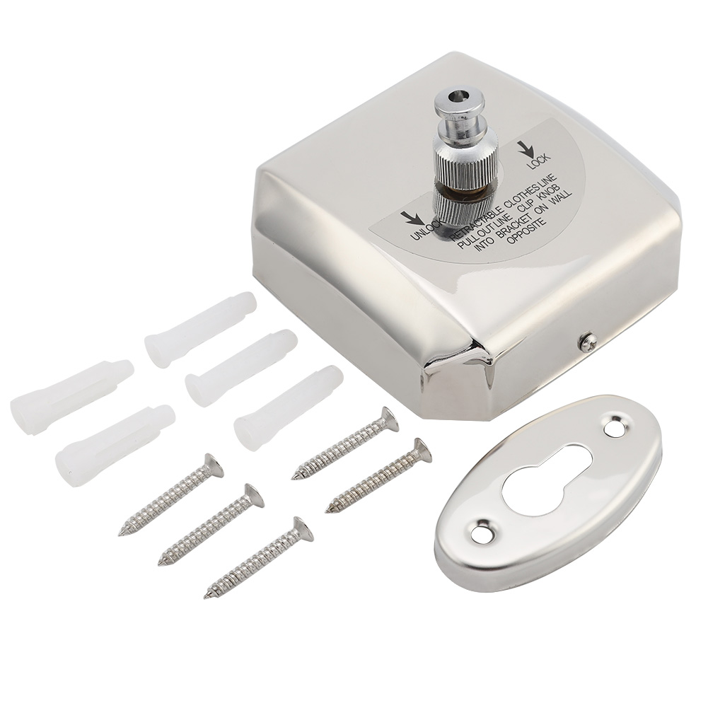 Corde à linge rétractable en acier inoxydable carrée - Corde à linge ...