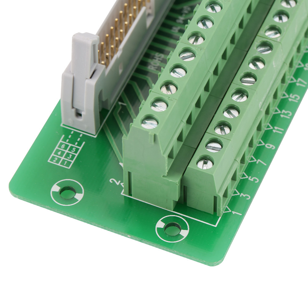 IDC34P 34Pin Connecteur de Bloc Terminal de Carte de Dérivation d ...
