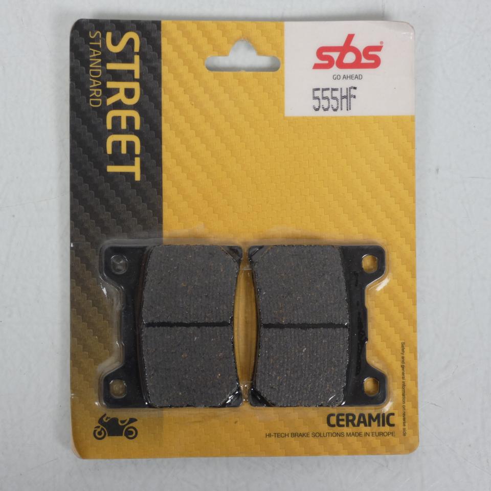 Plaquette de frein AV 555HF SBS pour moto Yamaha 750 Virago 1988