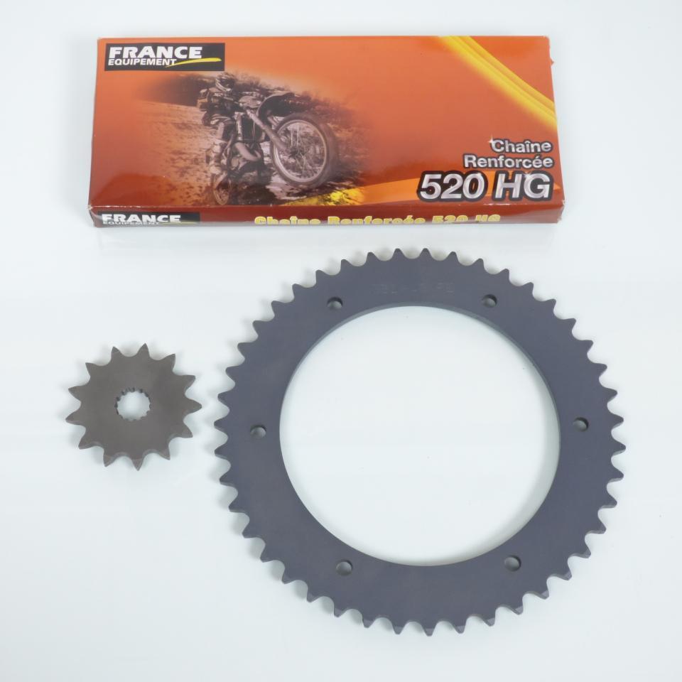Kit chaîne France Equipement pour Moto Yamaha 200 DTR 1986 à 1995