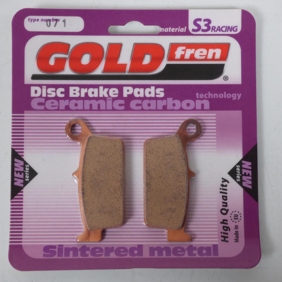 Plaquette de frein Gold Fren pour Scooter Peugeot 50 SV Geo 1991