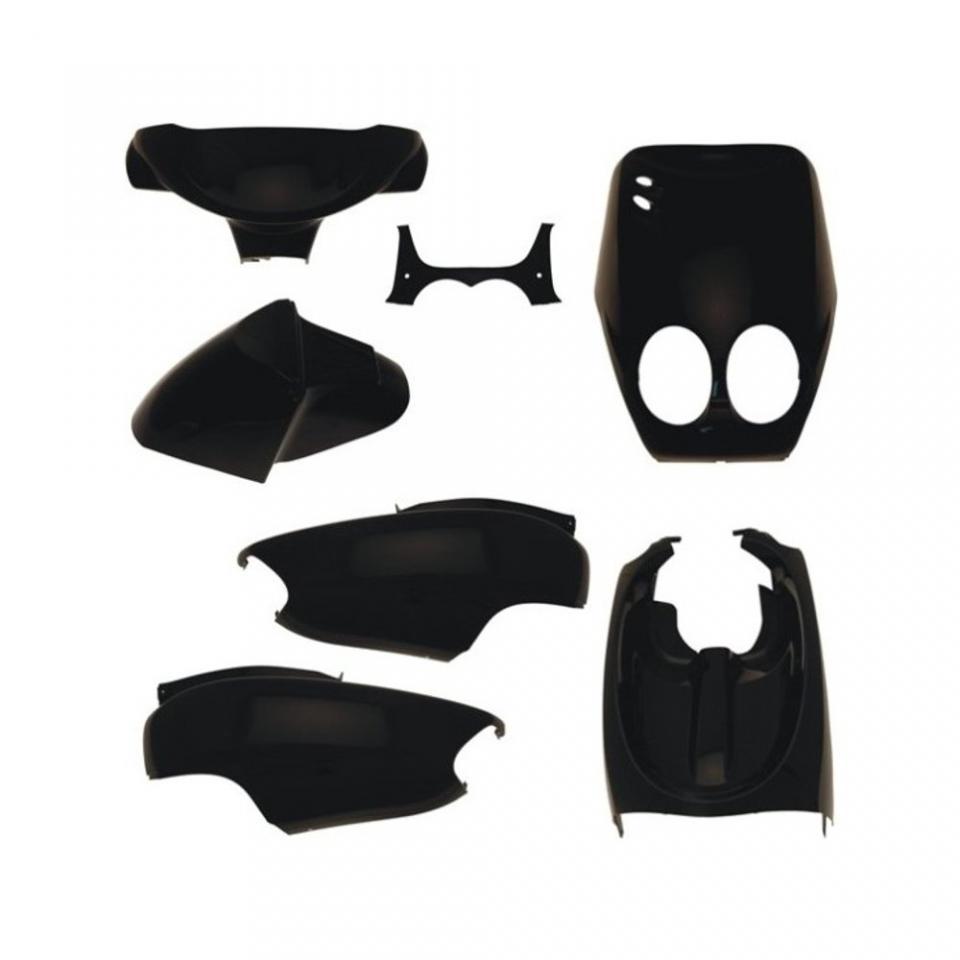Kit carénage One pour Scooter MBK 50 Ovetto 1996 à 2007 noir