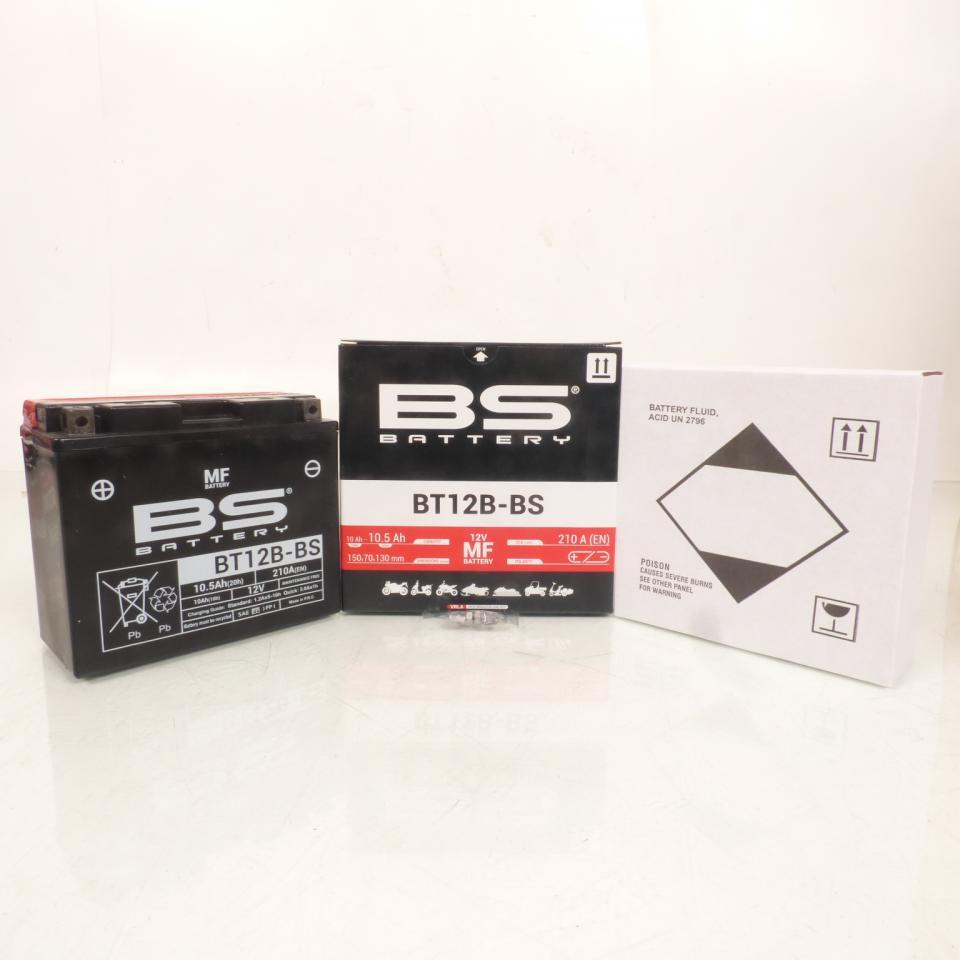 Batterie BS Battery pour Moto Yamaha 600 Fz6 Fazer S2 N/S 2007 à