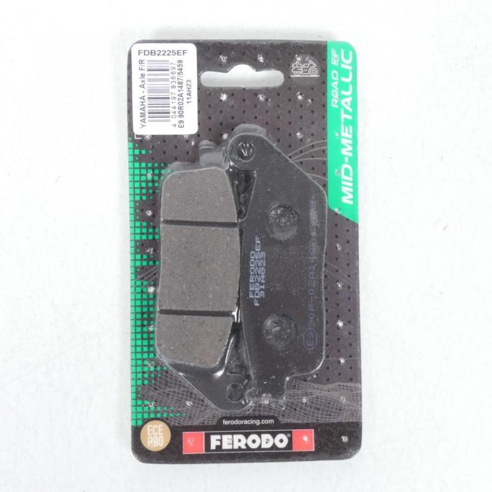 Plaquette de frein Ferodo pour Moto Hyosung 125 V2 Chopper 1999 à