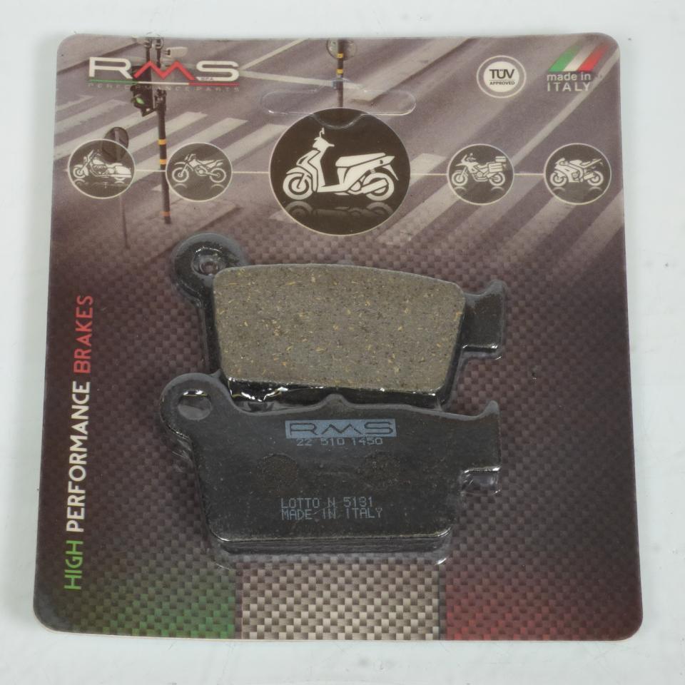 Plaquette de frein RMS pour Moto TM 125 SMR 2005 à 2015 AR Neuf