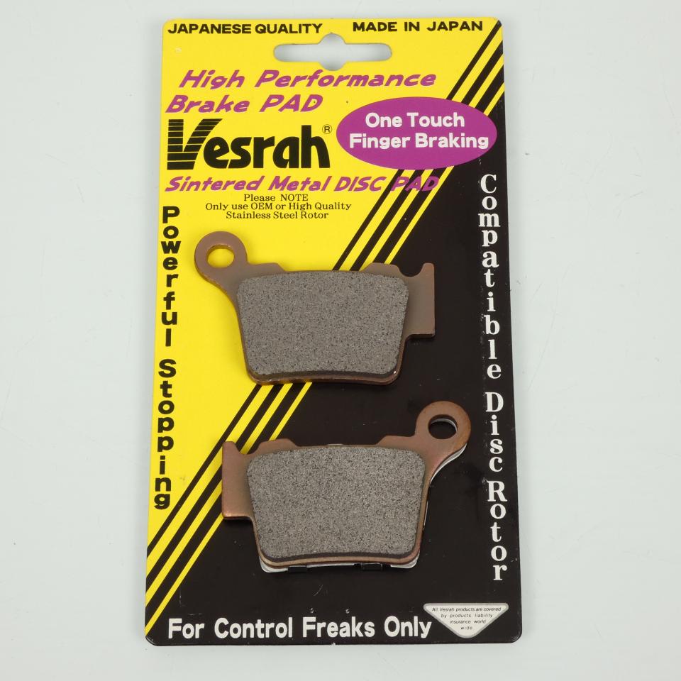 Plaquette de frein Vesrah pour Moto Husqvarna 250 Tc 4T 2005 à
