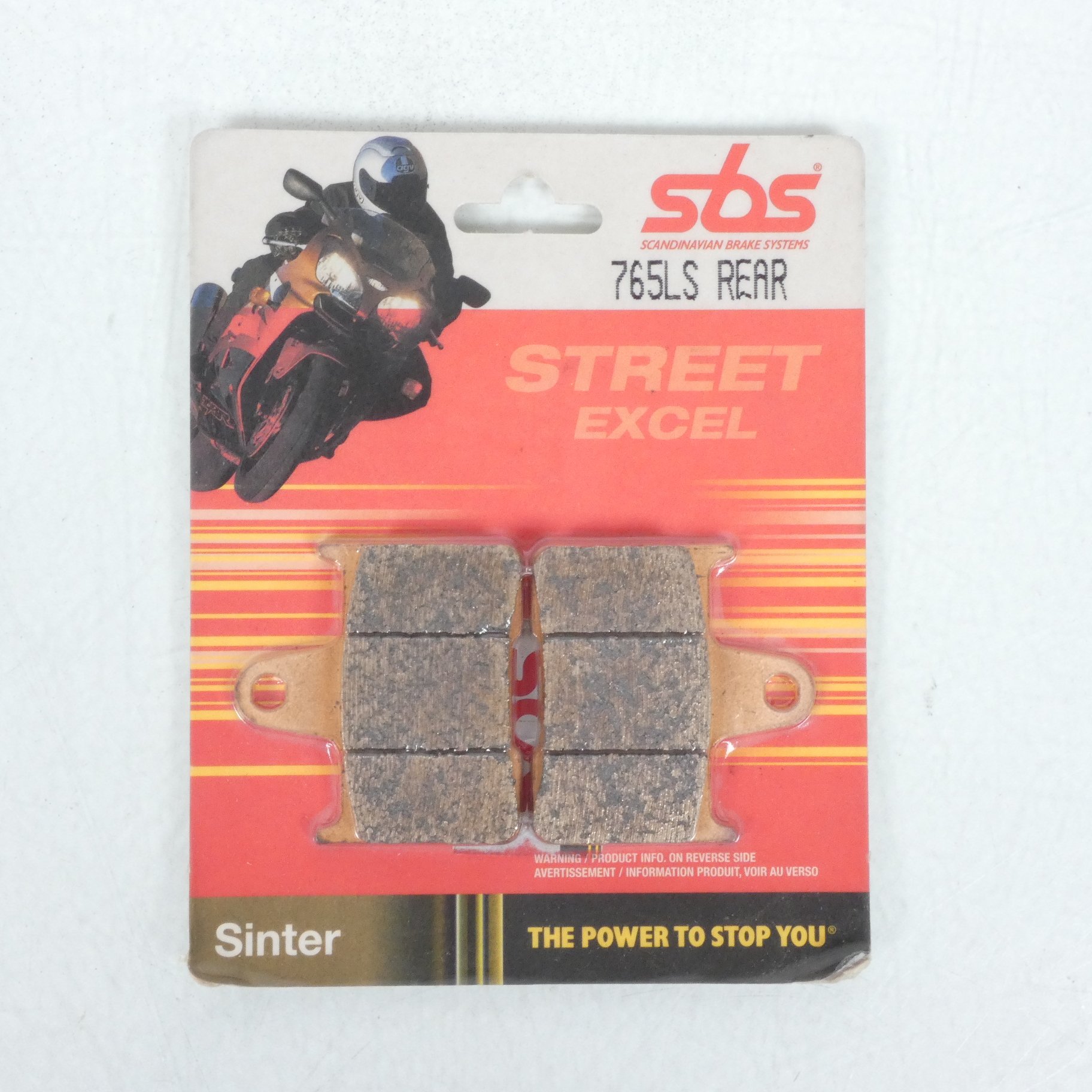 Plaquette de frein SBS pour Moto Kawasaki 800 Zx-8Rr 2T 2011 AR