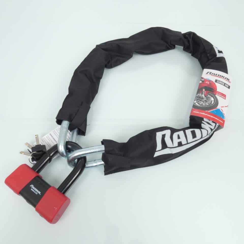 Alarme et antivol Radikal pour Auto RK75120 SRA / mini U + chaîne