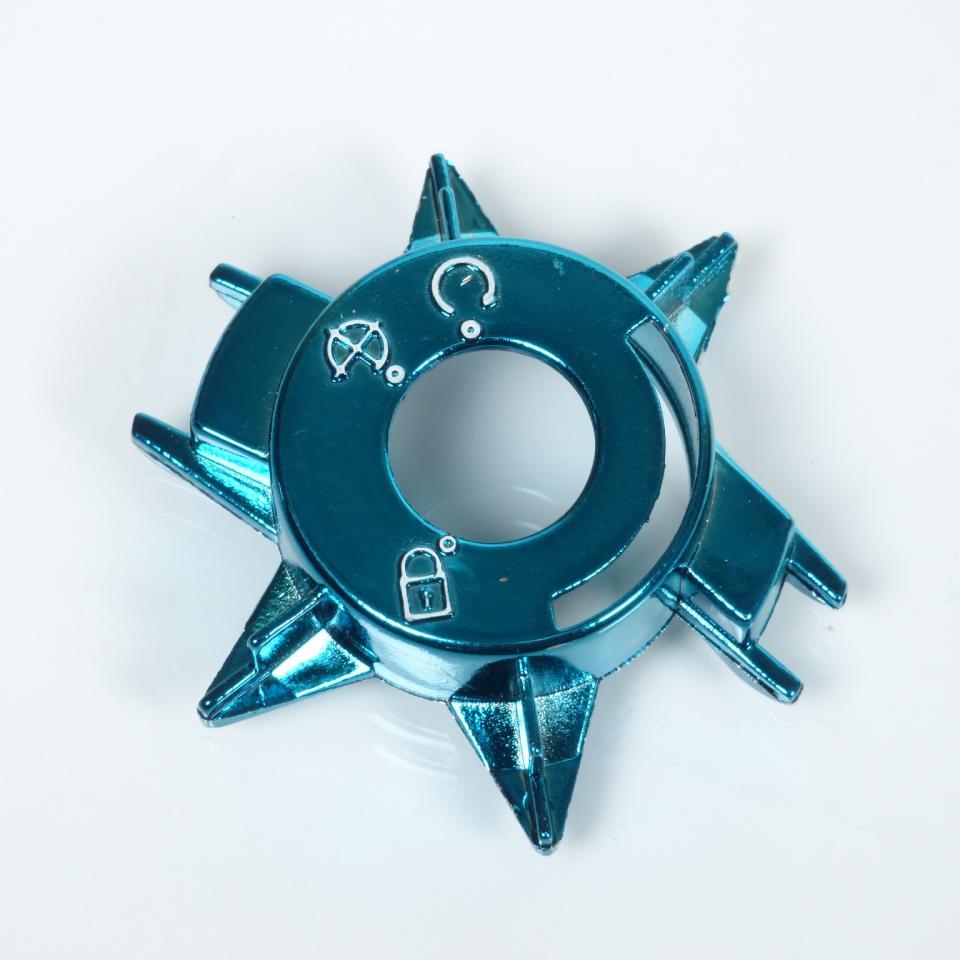 Capuchon de neiman One pour scooter Peugeot 50 TKR anodisé bleu