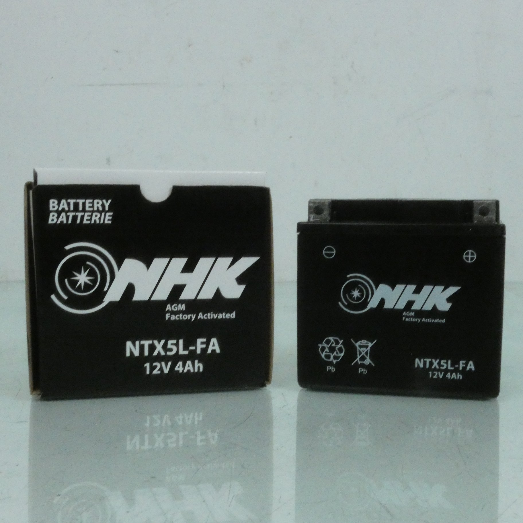 Batterie NHK pour Scooter Peugeot 50 Speedfight 1 1997 à 2006