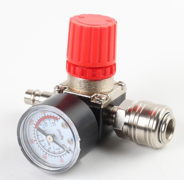 Regolatore di pressione del compressore d'aria da 1/4", regolatore di pressione pneumatico ...