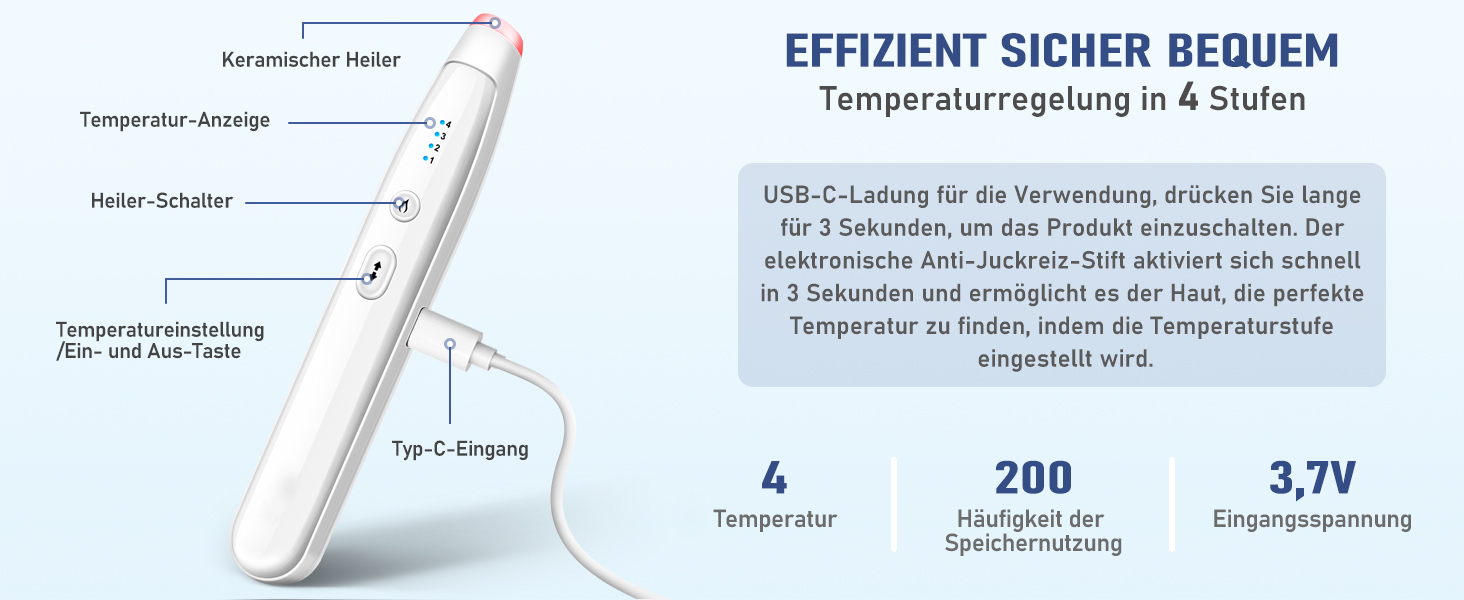 Insect bite healer, mosquito bite electric bite healer for quick relief ...