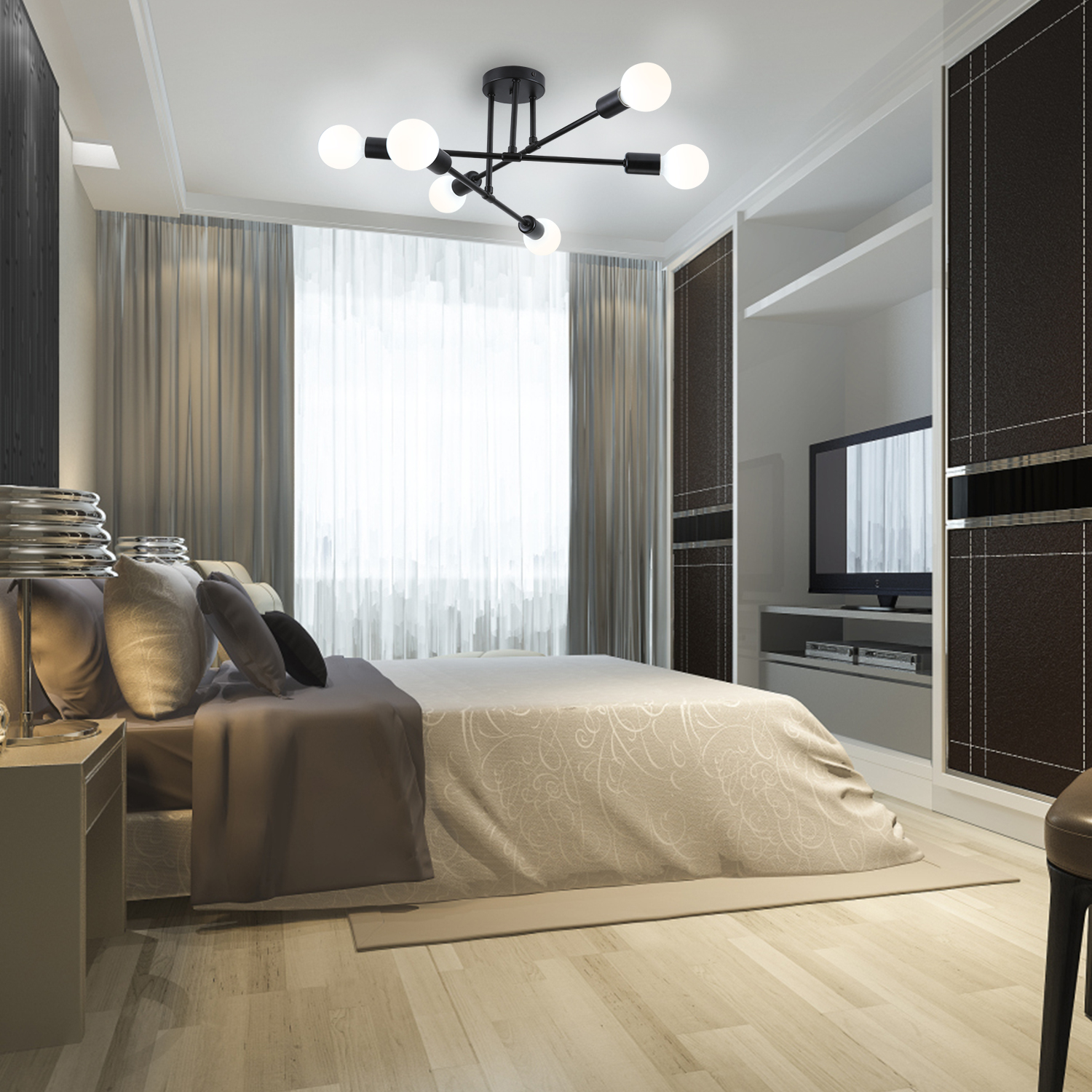 Modern Ceiling Lights Indoor Ceiling Lights Vintage Retro Ceiling ...