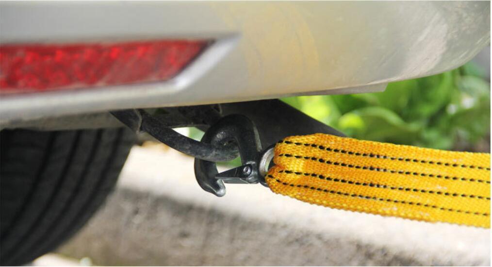 Robust, high-quality tow cable for off-road vehicles, 4 m, up to 3 tons ...
