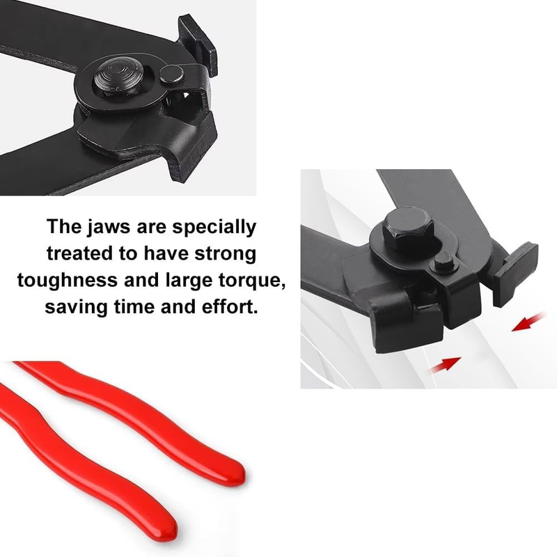 GABRIELLE Pince Pour Collier De Serrage, 2 Pinces Pinces Collier Cardan Et Pince Colliers Bandes ...