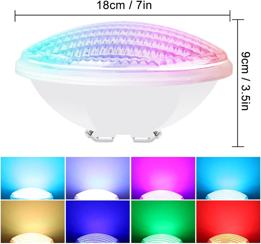 GABRIELLE RGB PAR56 Lampe de Piscine Lumière LED 36W 12V DC/AC ...