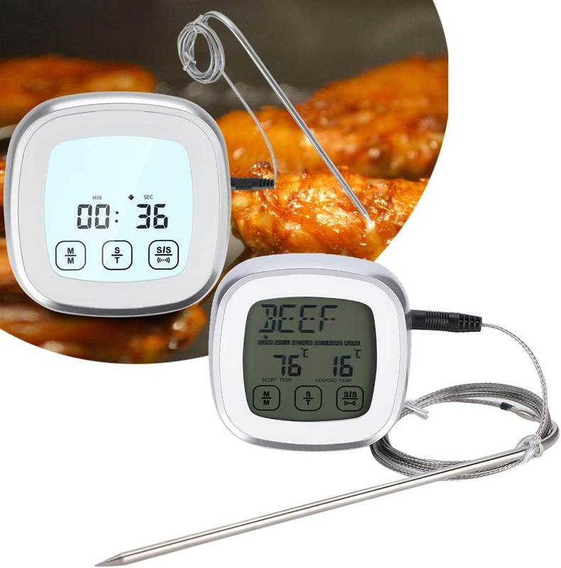 GABRIELLE Thermomètre à viande, thermomètre pour aliments à lecture ...
