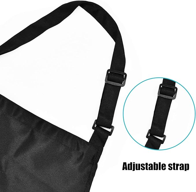 2 Pièces Tabliers de Cuisine pour Homme Femme, Tablier de Ménage Tabliers Porte-Outils avec 2 ...