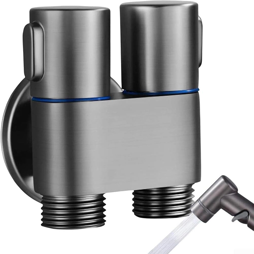 Dual Control Triangle Control Valve, Dual Switch Control Valve, Chrome ...