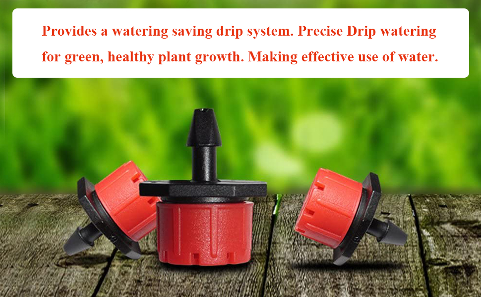Goutteurs Réglables d'Irrigation, 100pcs Goutteur Irrigation Réglable ...