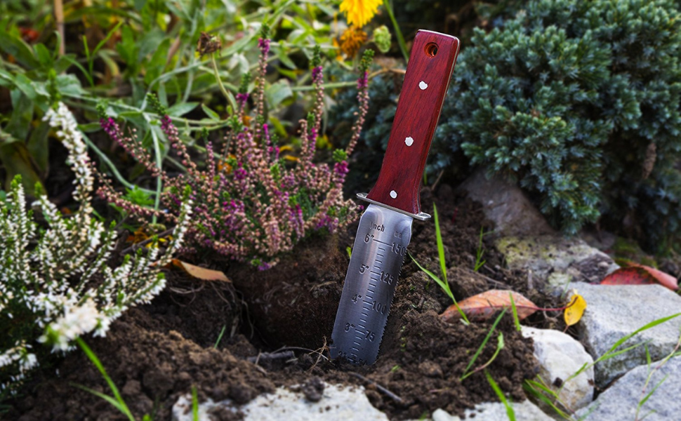 Garden Knife - Stainless Steel Knife for Gardening, Landscaping and ...